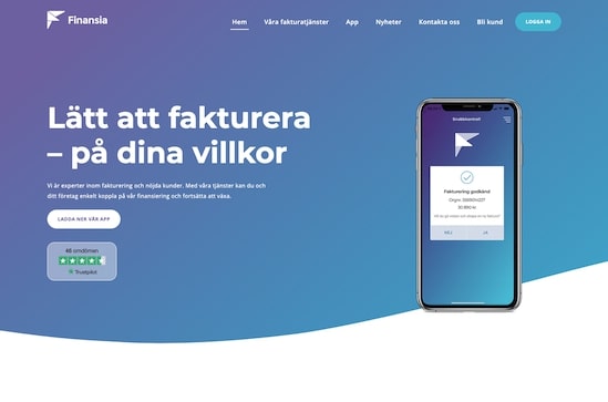 Finansia - Fakturera på dina villkor